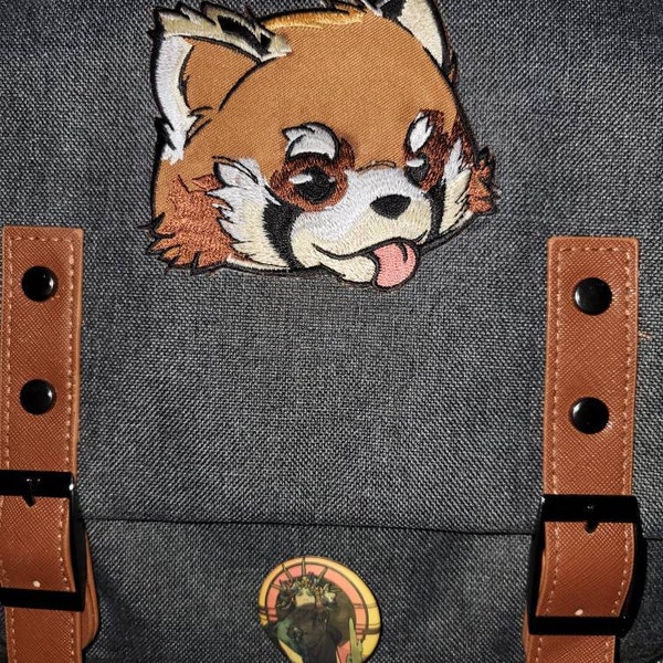 Cute Kawaii Red Panda Patches | Kawaii Patches | Patches for Backpack ...