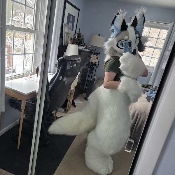 Grey Feet Paws Fursuit Kemono Toony Kigurumi Fursona Kawaii Outdoor ...