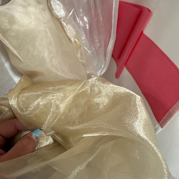 Gold Crystal Organza Fabric by the Yard Champagne Sheer Organza Fabric ...