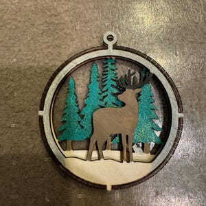 Dad & Daughter Shadow Box SVG, Standing Dad and Daughter Multilayer ...