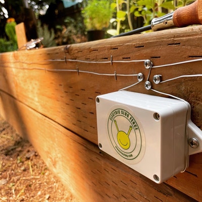 Electric Slug and Snail Fence Kit. Protection for Plants, Easy to Use ...