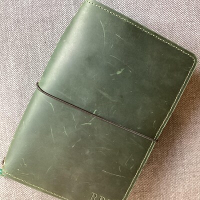 A5 Notebook Cover,personalized Notebook Cover,personalized Refillable ...