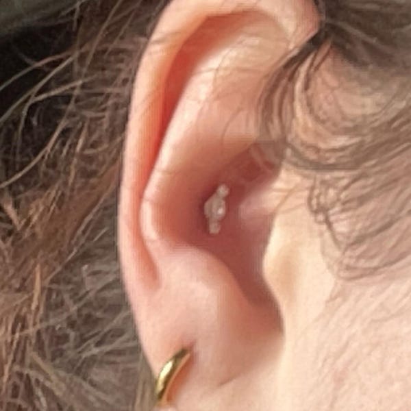 Titanium Tiny Heart Threadless Push Pin Labret, 2/2.5/3/3.5 Star Flat ...