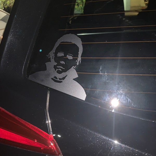 Michael Myers Decal Sticker | Sticker for Car Window | for Tumbler ...