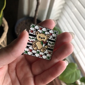 Cross-stitch Pattern: Palestinian Flag for Gaza Tatreez Pattern PDF ...