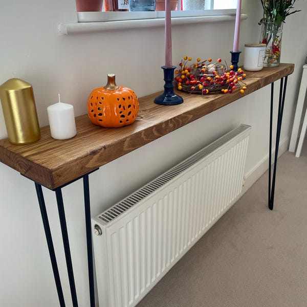 Radiator Shelf | Console Table | Narrow Table | Hallway Table | Table ...