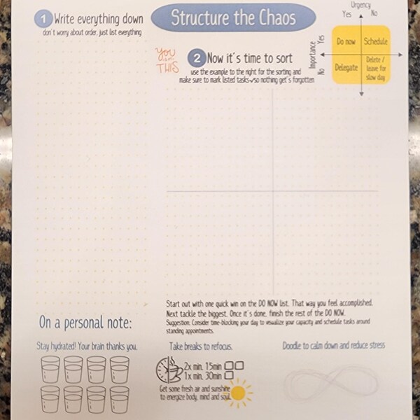 Large Habit Tracker Notepad – Daily, Weekly & Monthly Habit Planner ...