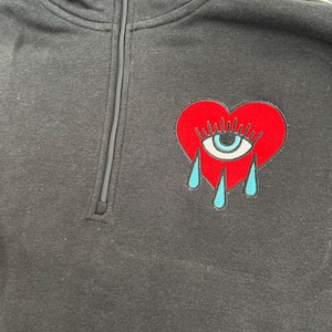 Dripping Smiley Face Digital Embroidery Design for Machine Embroidery ...