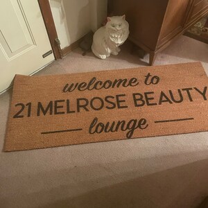 Welcome Bitches Doormat, Funny Welcome Mat, Funny Doormat, Custom Door ...