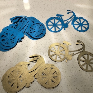 Bicycle Party Banner - Customizable Colors - Etsy