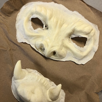 Beast Face Prosthetics V2 slip Latex - Etsy