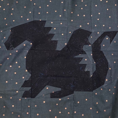 Land of Magic Dragon PDF Paper Piecing Pattern - Etsy