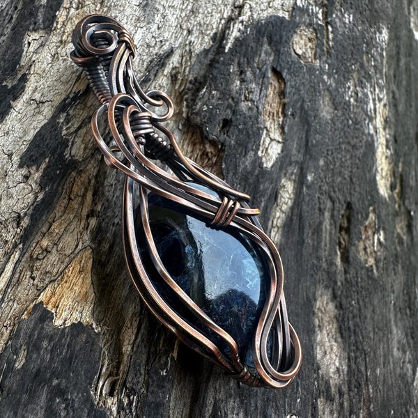 Molly Moon Pendant Tutorial. Wire Wrap Pdf Tutorial Download. Many ...