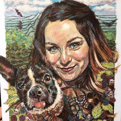 Everybody Hold on Tight the Clash Giclée Art Print, Illustration, Joe ...