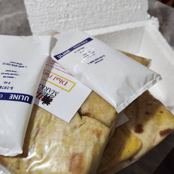 COMBO PACK Dhal Puri-paratha 1-pk Dhal Puri (package of Three) 13 Oz ...