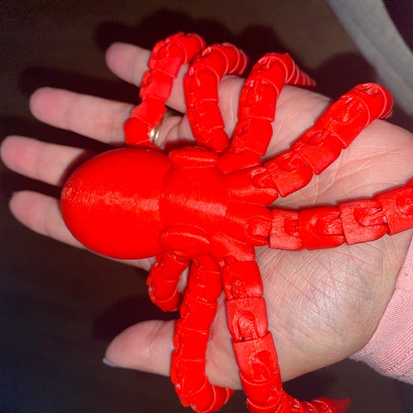 Octopus 3D Printed Bendable Toy - Etsy