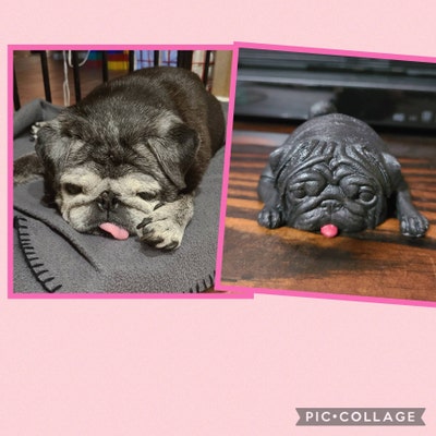 Wooden Spoon, Fathers Day Gift, Cookie Spoon. Kitchen Baking Spoon, Pug ...