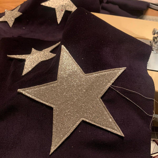 Any Age Star Badge, Star Birthday Pin, Any Age Custom Number Badge ...
