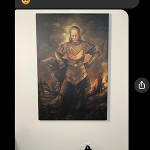 Vigo the Carpathian From Ghostbusters 2 Outdoor Vinyl grommets or Pole ...