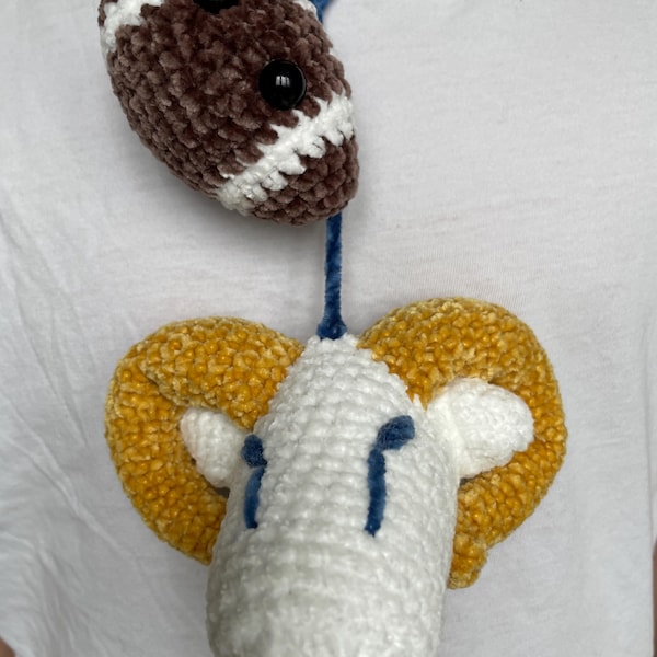 Rams Head Crochet PATTERN Amigurumi - Etsy