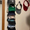 Holds 10 Baseball Hats, Wall Hat Rack, Baseball Hats, Baseball Hat Rack ...