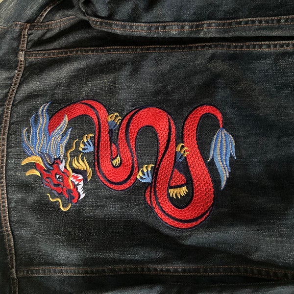 Embroidery Design Fire Spitting Dragon - Etsy