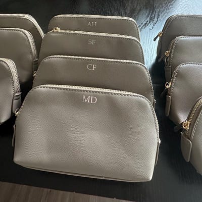 Custom Women Backpack, Personalised Bag With Initials, Faux Leather ...