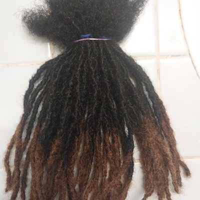 60 Anwi Textured Locs Made From 100% Human Hair Sizes 0.4cm & 0.5cm, - Etsy