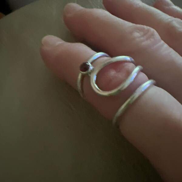 Classic Infinity Gripper Ring #12 - Custom Made Sterling ...