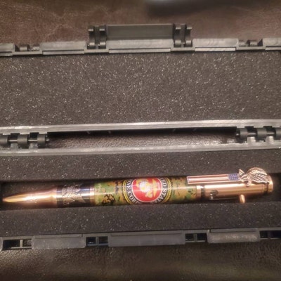 United States Army Bolt Action Pen USA Army Retirement Gift Army Pen ...