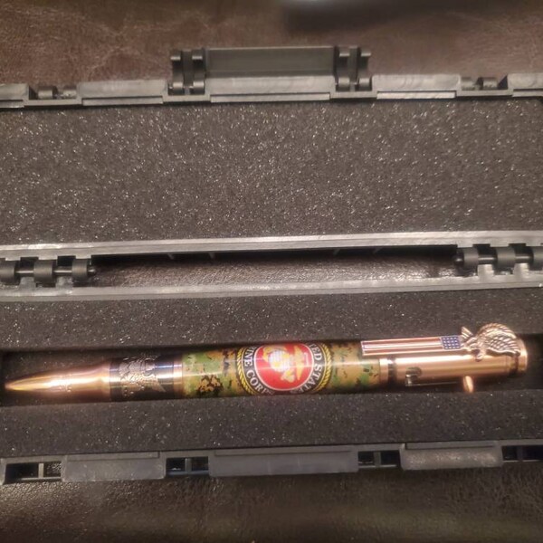 United States Army Bolt Action Pen (USA) - Army Retirement Gift - Army ...