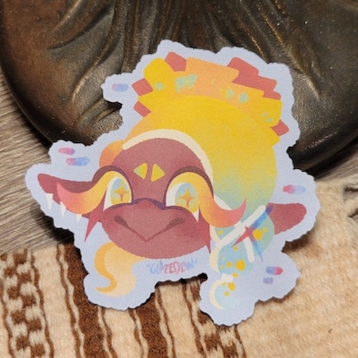 Splatoon Salmon Run King Salmonids Clear Stickers Horrorboros Cohozuna ...