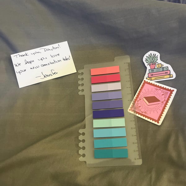 Mini Book Annotation Kit for Beginners Annotating Set for Reader Gift ...