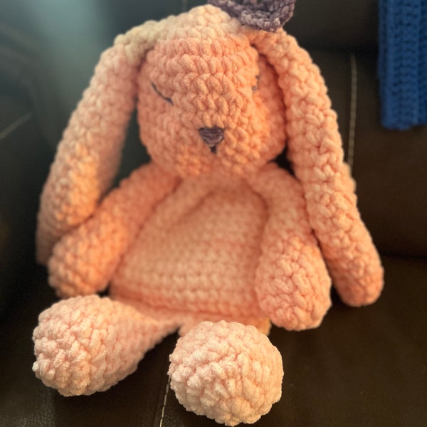 Sleepy Bunny Rag Doll Crochet PATTERN / Pattern Only / Crochet Pattern ...