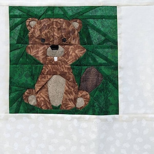 Foxy Fox Foundation Paper Piecing Pattern FPP Quilt Block - Etsy