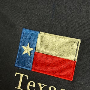 Texas State Flag - Embroidery Design Download - Etsy