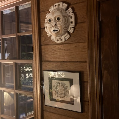 Killer Whale Mask Orca Native American Shaman's Ceremonial Hand Carved ...