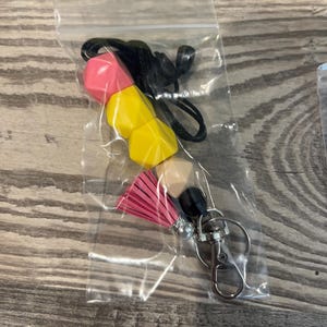 Personalized Earthtone Teacher Lanyard, Engraved Teacher Lanyard, Badge ...