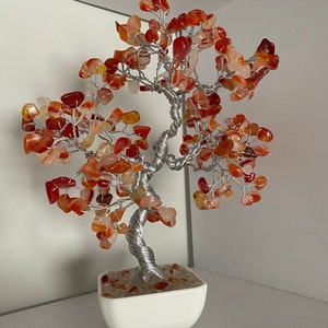 Flowering Bonsai Crystal Tree Aventurine-rose Quartz Crystal - Etsy