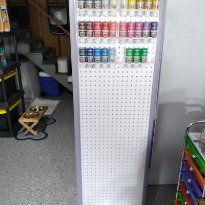 Hobby Storage 2 Oz Bottle Acrylic Paint Racks Holders for Peg Board - Etsy