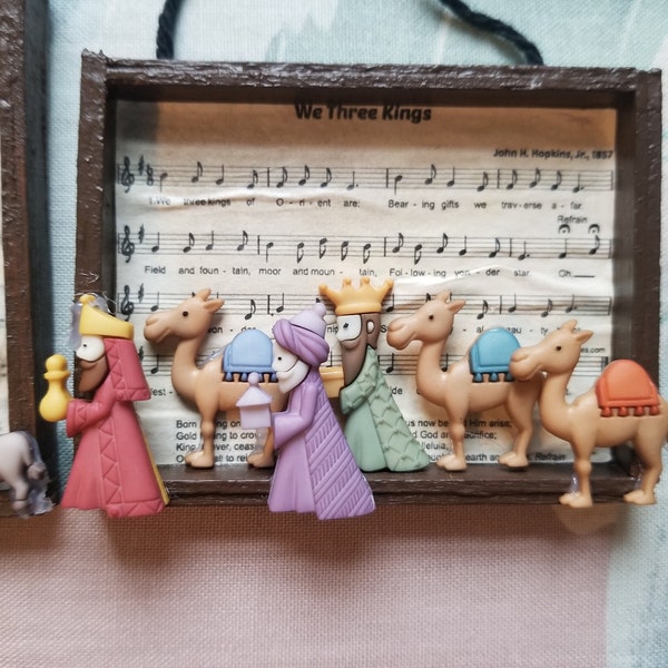 We Three Kings Button / Embellishments - Etsy