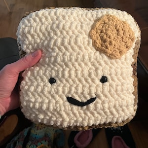 Crochet Pattern for Toast Amigurumi, Learn to Crochet Amigurumi Toast ...
