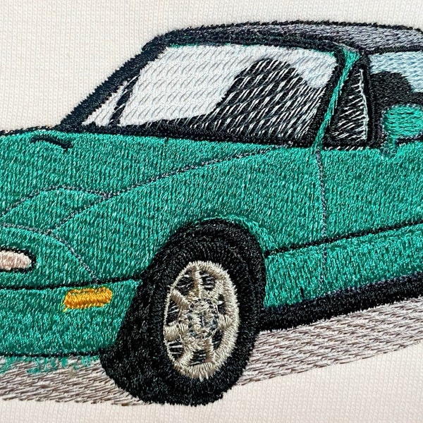 Car - Machine Embroidery Design – 4 Sizes - Etsy