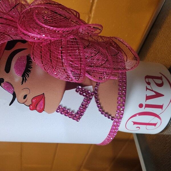 Tissue Box Cover Diva Tissue Box Afro American Art Wooden Tissue Box T Bathroom Decor