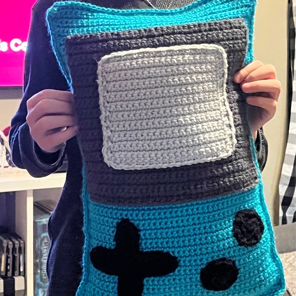 Gameboy Pillow - CROCHET PATTERN - Etsy