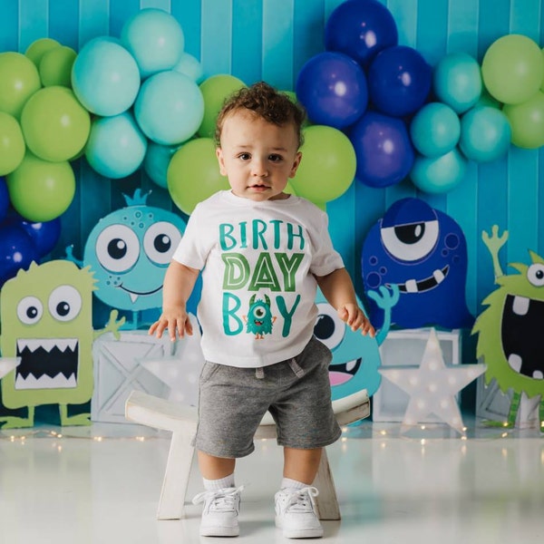 Monster Birthday Shirt, Monster Birthday Party, Monster Theme Party ...