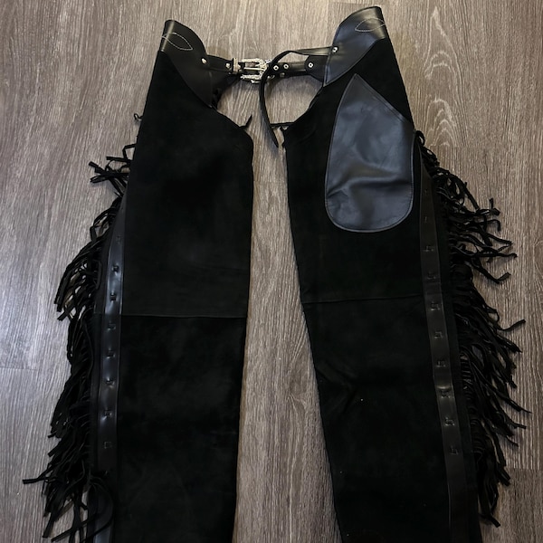 Native American Western Cowboy Chap Horse Riding Chap, Handmade Western ...