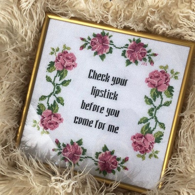 PATTERN: Rupaul's Drag Race Counted Cross Stitch PDF - Etsy