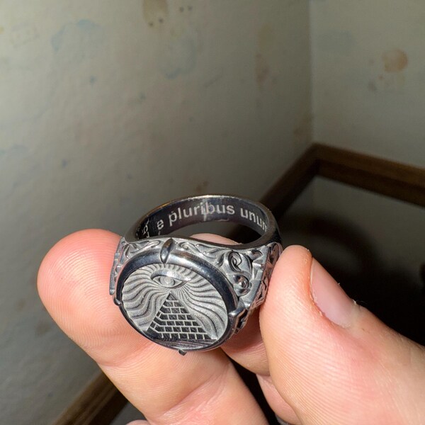 Japanese Koi Fish With Onyx Ring for Men, Signet Gemstone Ring, Onyx ...