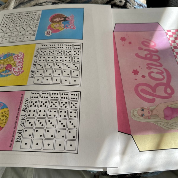 Roll and Save Barbie & Cash Envelope - Etsy